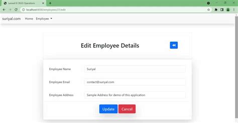 Laravel 8 Crud Operations Tutorial