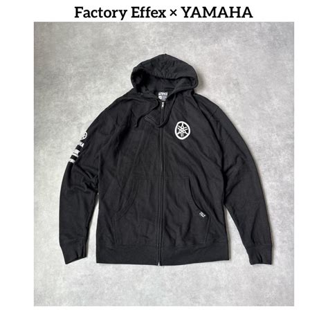 Factory Effex Yamaha コラボ 防寒 バイク パーカー メルカリ