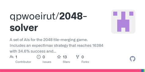 Github Qpwoeirut2048 Solver A Set Of Ais For The 2048 Tile Merging Game Includes An