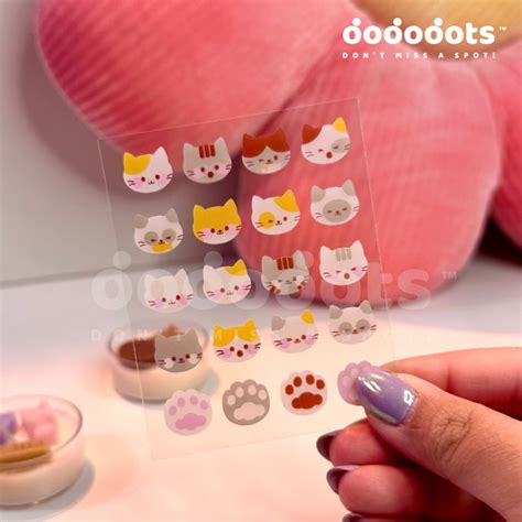 Dododots Beauty Patch Manja Cat Cute Cat Pimple Patches Paw Design Acne Patch 100