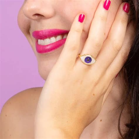 Coucou Suzette 眼睛 心情戒指 Eye Mood Ring Chunico
