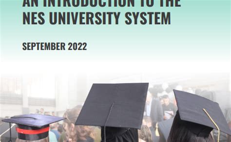 Young And Promising An Introduction To The Nes University System Rojava Information Center