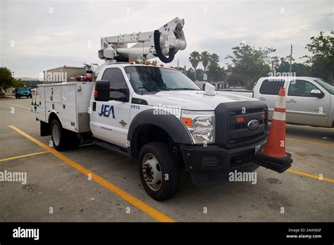 Jea Electricity Ford Super Duty Utility Truck Community Owned Electric