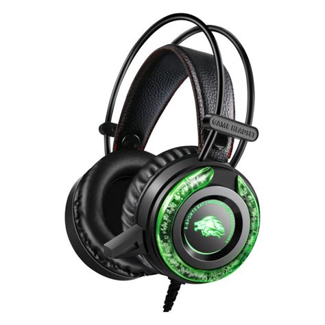 Игровые проводные наушники с микрофоном регулятором громкости и 3 я подсветками A5 Геймерская