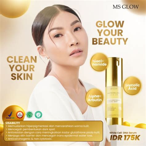 Jual Serum White Cell Dna Msglow Shopee Indonesia