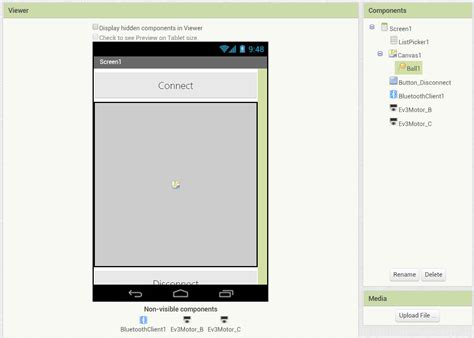 App Inventor x Lego EV3 robot One touch control AppInventor中文學習網