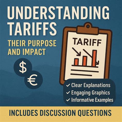 Understanding Tariffs Their Purpose And Impact By Madame Camacho Teaches