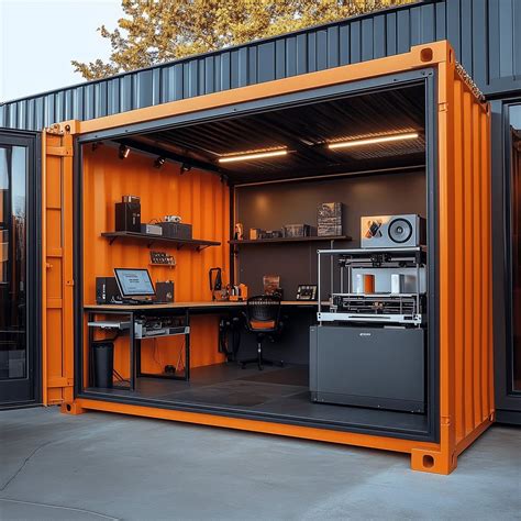 19 Shipping Container Garage Workshop Innovations Shipping Container
