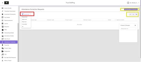 Attendance Regularization Staffinggo Support