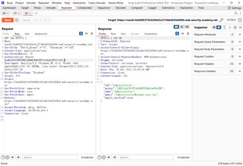 Burpsuit 靶场oauth Authentication Categoriesburp Oauth Csdn博客