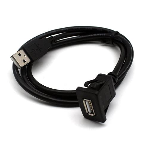 Catuo Usb20 Flush Mount Cable 1m2m Doublesingle Grandado