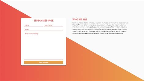 Cool Contact Form Using Html5 And Css3 Youtube