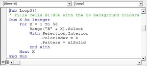Examples Of For Loops In Microsoft Excel VBA
