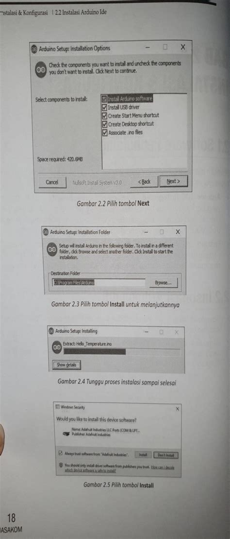 2 Instalasi Dan Konfigurasi Microcontroller Arduino Proactive Education