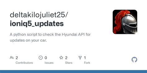 Github Deltakilojuliet25ioniq5updates A Python Script To Check The