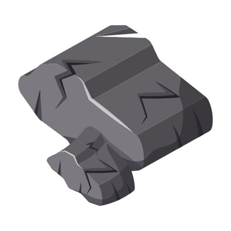 Rock Generic Color Fill Icon