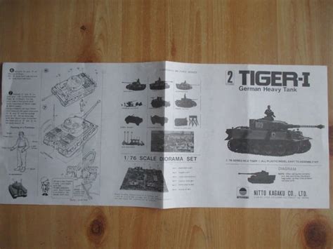1 76 Scale Nitto Model Kit 442 Tiger 1 Diorama Set No 2 Eur 0 91 Picclick Fr