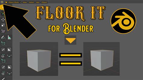 How To Add Floor In Blender