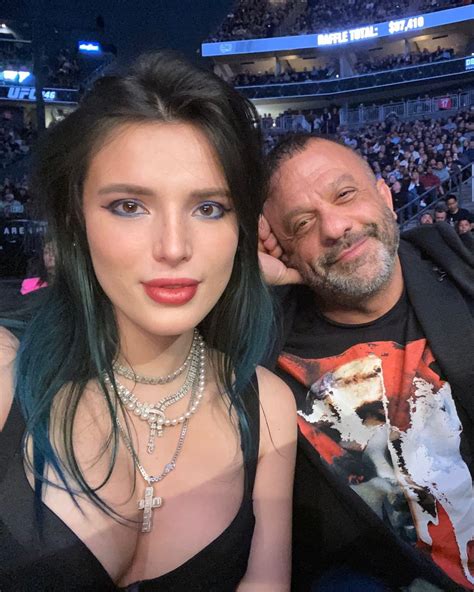 Bella Thorne Tits Out For Fight Night Of The Day