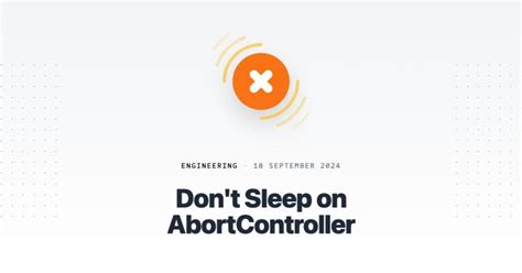 Dont Sleep On Abortcontroller Abdelalim Hassouna 🇵🇸