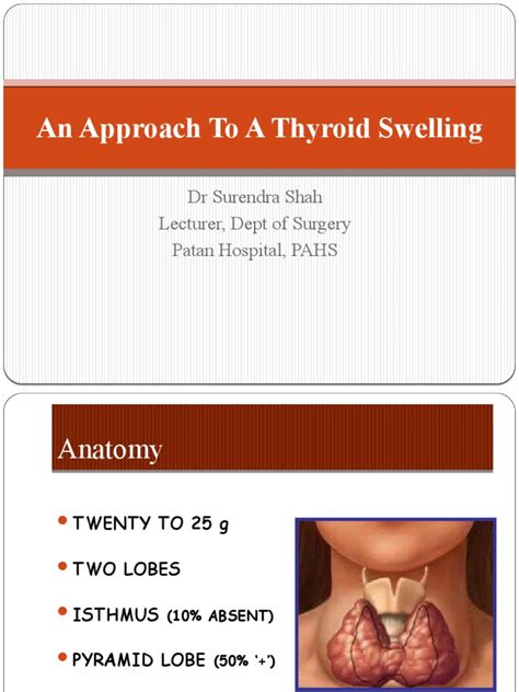 Approach To Thyroid Swelling