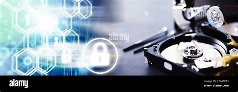 Computer Accessories The Disassembled Hard Drive Repair Components PC Broken External Hard