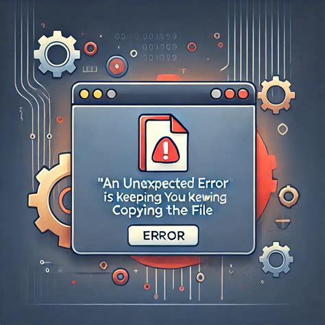 Fixing The An Unexpected Error Is Keeping You From Copying The File