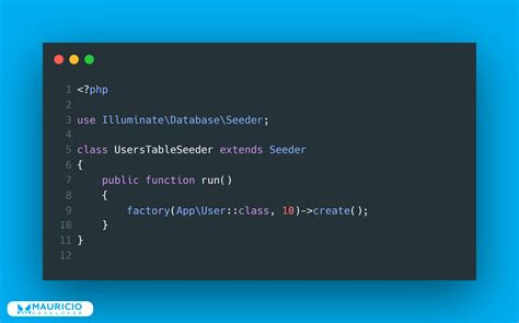 Seeders En Laravel ¿qué Son Y Como Usarlos Mauricio Developer
