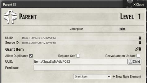 Grant Item Re On A Physical Item Doesnt Grant Item · Issue 5837
