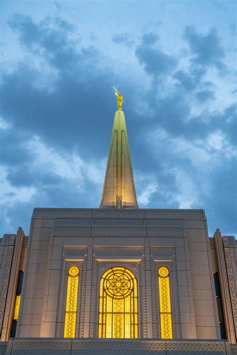 Mormon Temple In Gilbert Arizona America Usa Stock Image Image Of