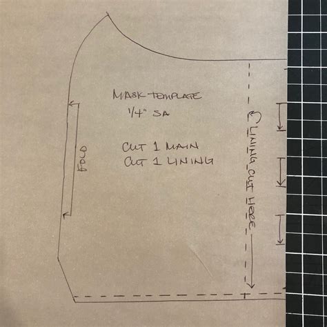 Stitch Mask Template And Tutorial Stitch Sew Shop