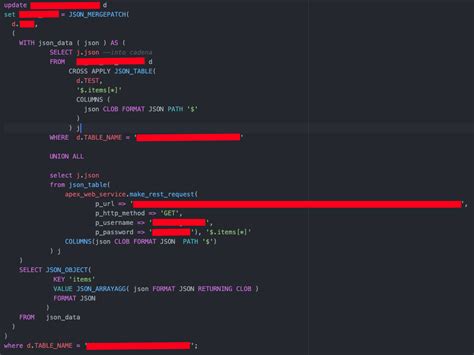 Sql Update A Json Column After Use JSON MERGEPATCH Stack Overflow