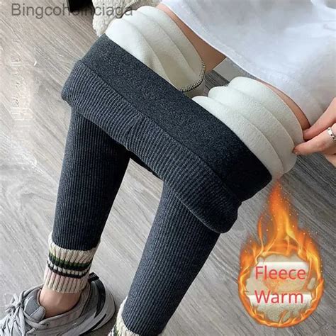 Thermal Fleece Lined High Waisted Color Blocked Leggingsapparel