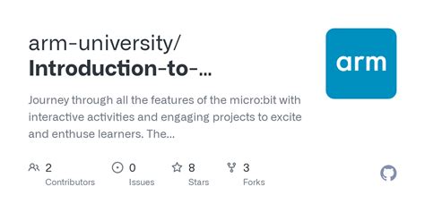 Github Arm Universityintroduction To Computing With Microbit