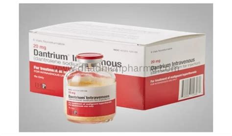 Dantrium Dantrolene Sodium Injection 20 Mg At ₹ 1000piece In Nagpur