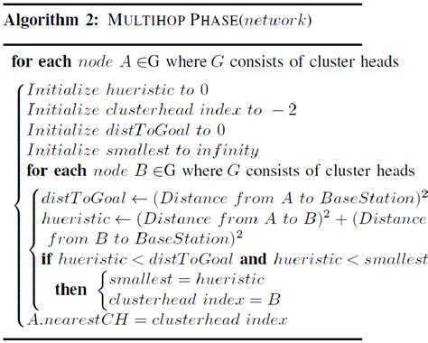 Next Neighbor Selection Algorithm In Our Proposed Multi Hop