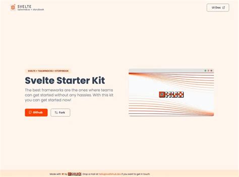 Svelte Storybook Tailwind By Jerriclynsjohn A React Template Built