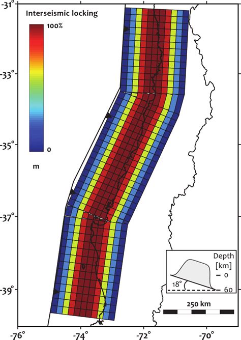 Figure S9 Synthetic Interseismic Coupling Of The Plate Interface Used Download Scientific