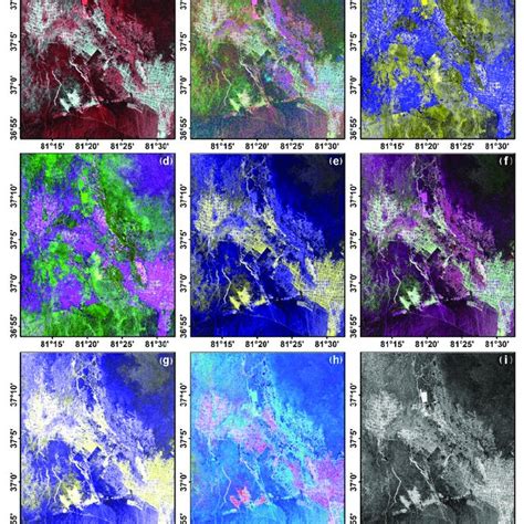 Polarimetric Features Extracted From Palsar 2 Data Download Scientific Diagram