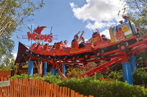 Woody Woodpeckers Nuthouse Coaster Exploding Travel