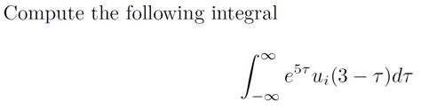 Solved Compute The Following Integral Cx X