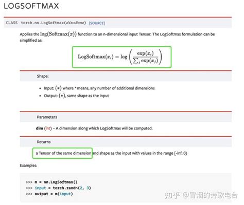 pytorch的crossentropyloss以及logsoftmax和nllloss学习 知乎