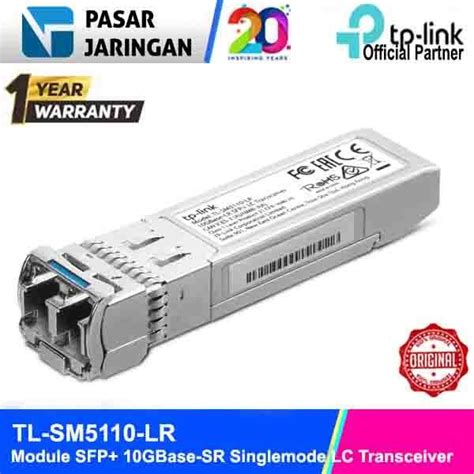 Jual Mantab Tplink Tl Sm5110 Lr Sfp Tranceiver 10G Single Mode Lc Shopee Indonesia