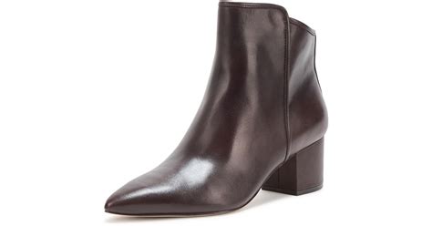 Cole Haan Eanna Ankle Booties In Brown Lyst