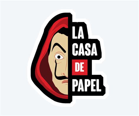 Money Heist Spanish Magnetic Sticker