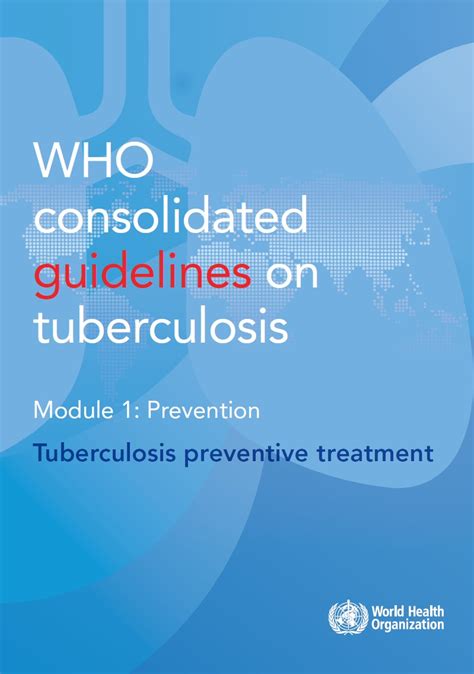 Who Consolidated Guidelines On Tuberculosis Impaact4tb