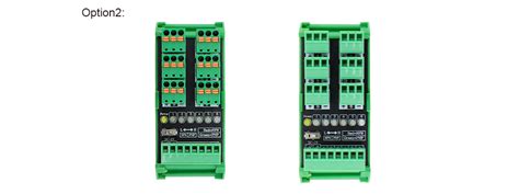 two wire three wire plc input module 4 6 way proximity switch sensor terminal block