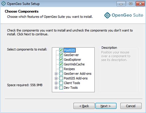 New Installation — Opengeo Suite 411 User Manual