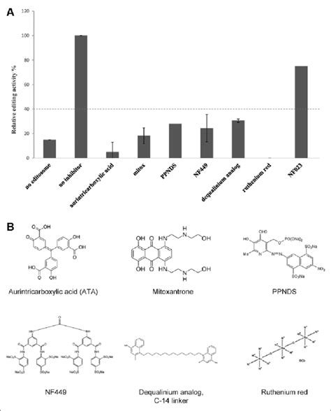 Screening Of Lopac For Rna Editing Inhibition Activity A Hammerhead