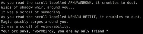 scroll of vulnerability r dcss